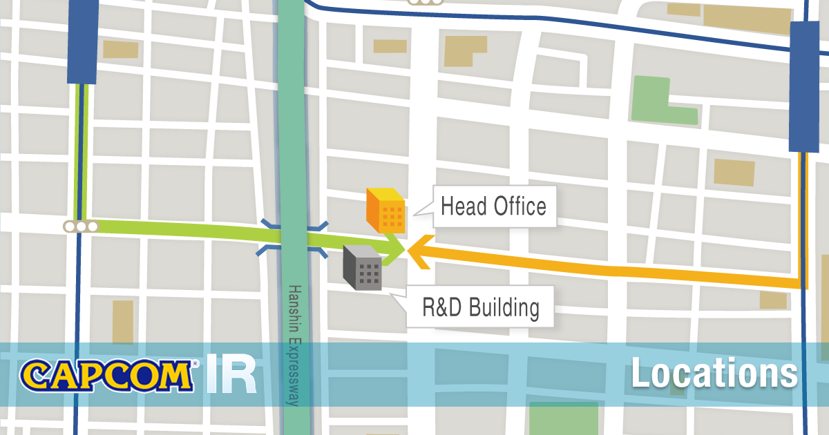 Locations |Corporate Information | CAPCOM