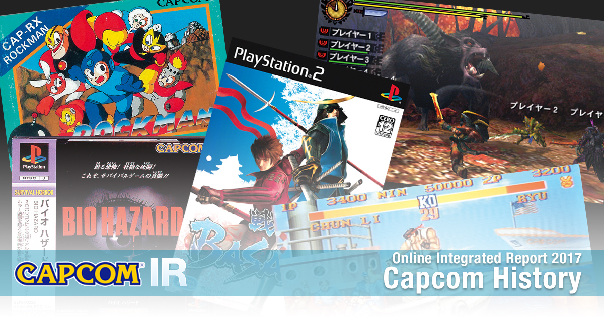 Capcom History | ONLINE INTEGRATED REPORT 2017｜CAPCOM