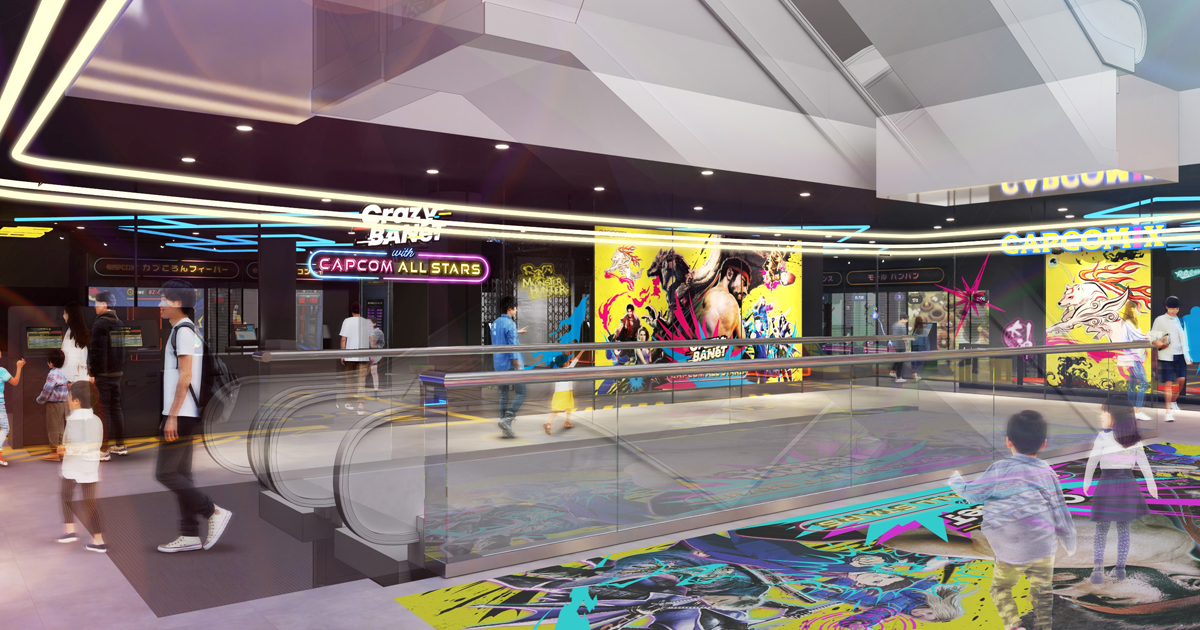Capcom to Open CAPCOMIX, a New Type of Attraction-Integrated Amusement ...